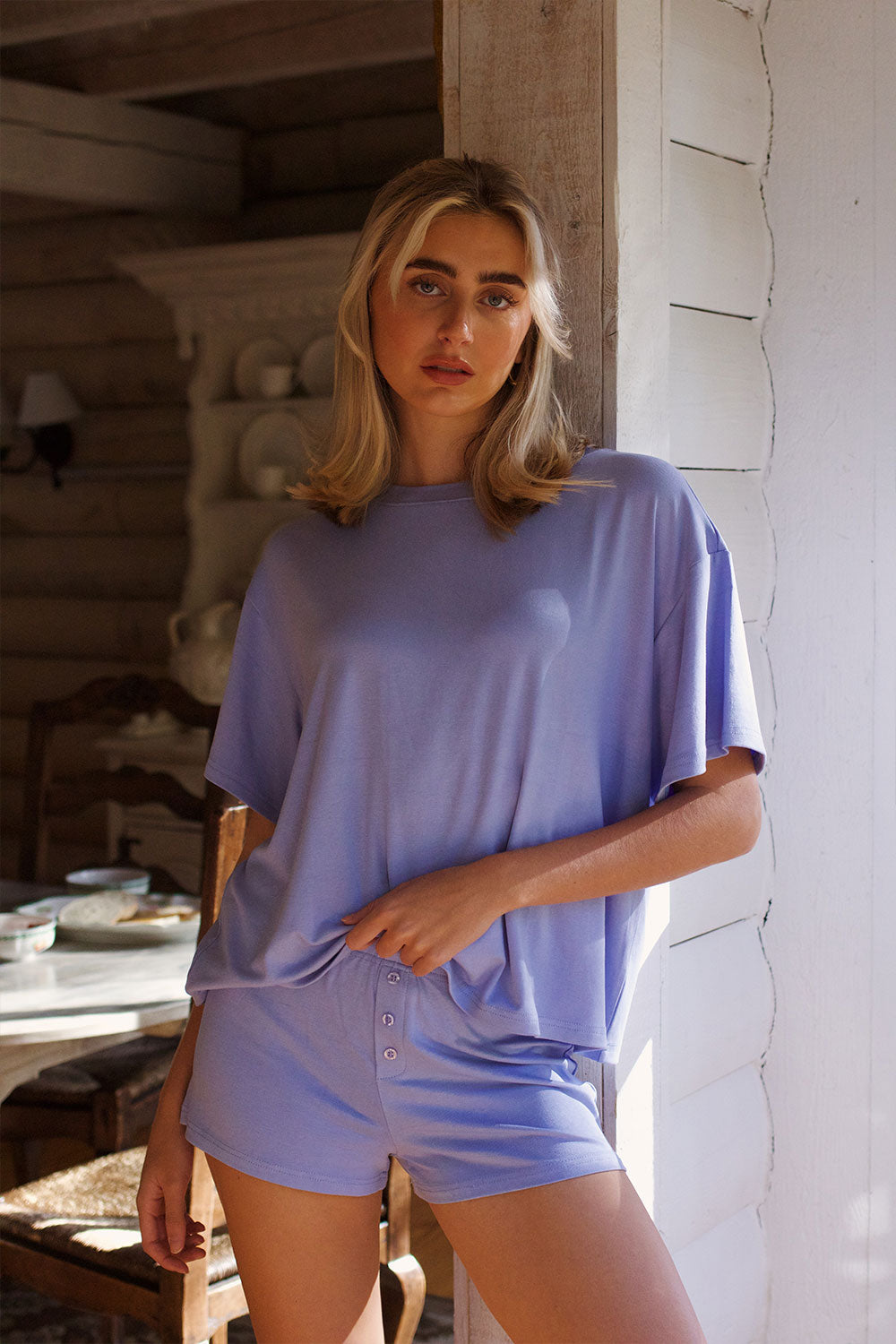 Periwinkle Boxer Shorts